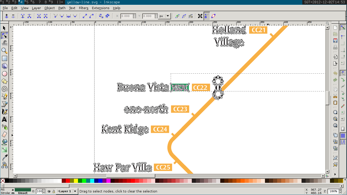 GitHub - onetom/smrt: Sane SVG SMRT map