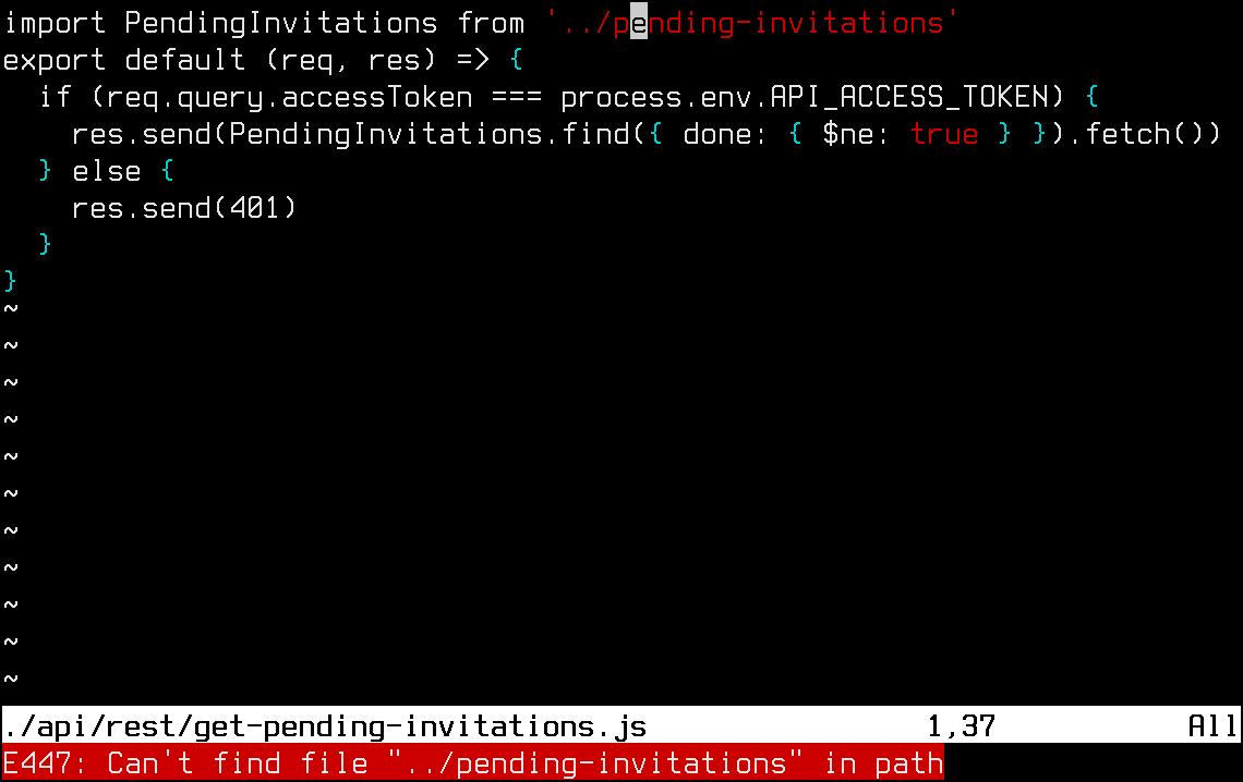How do I open a JS file under my cursor? : r/neovim