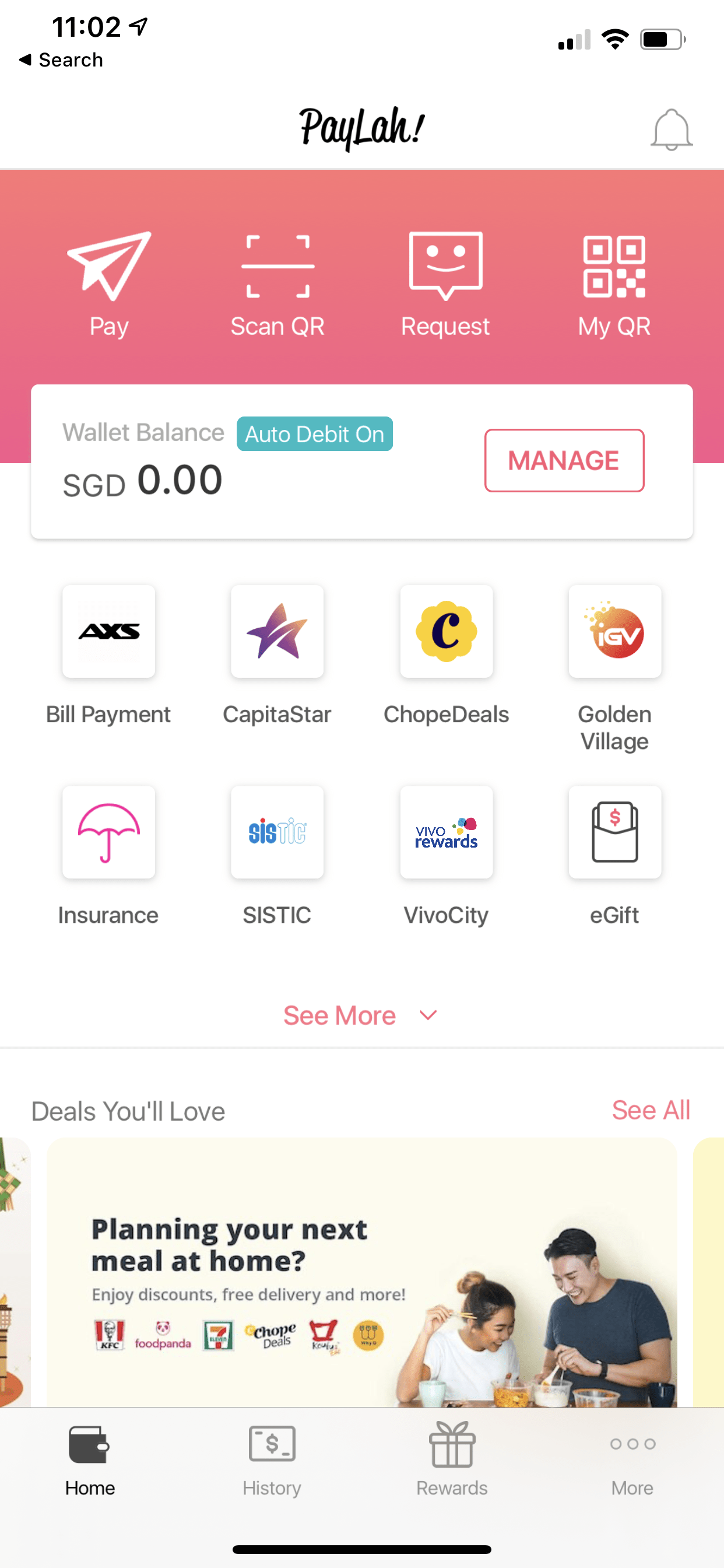 Pay by UEN UX shows my balance : r/singapore