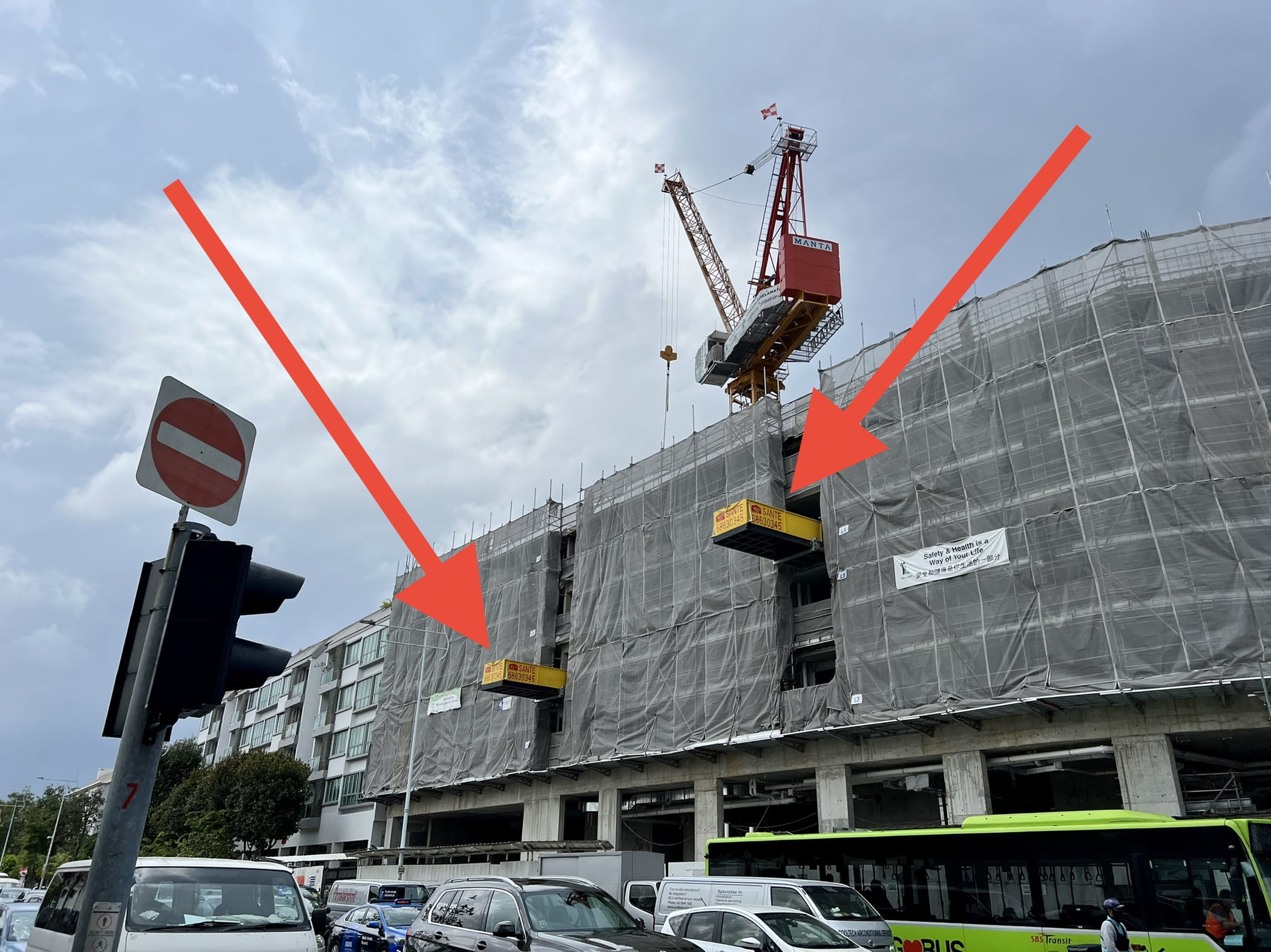 What are these things protruding from this construction called? : r ...
